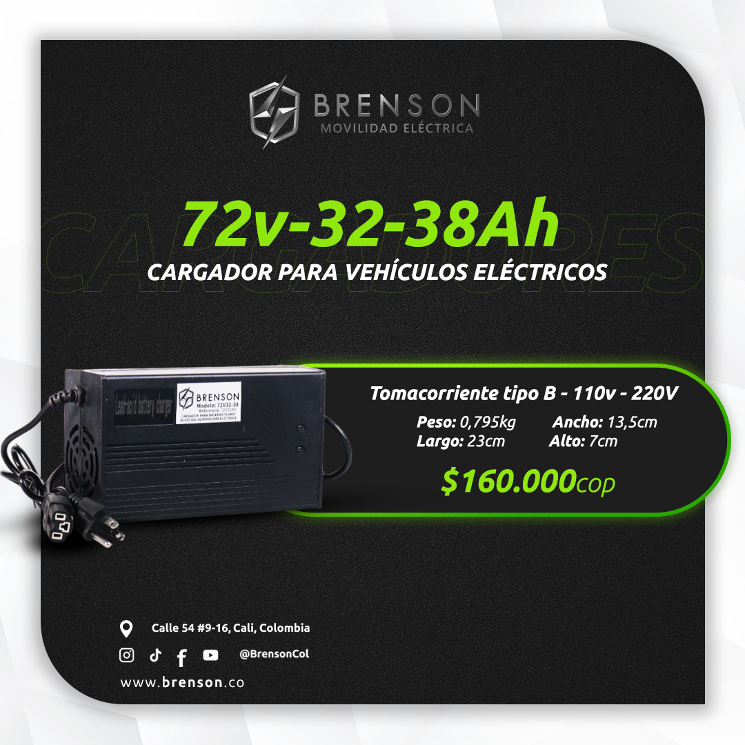 Cargador 72V – 32-38Ah